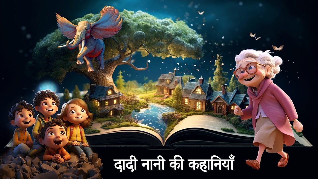 Dadi Nani ki Kahaniya l Kids Story l Sleeping Time Story for Kids l ...