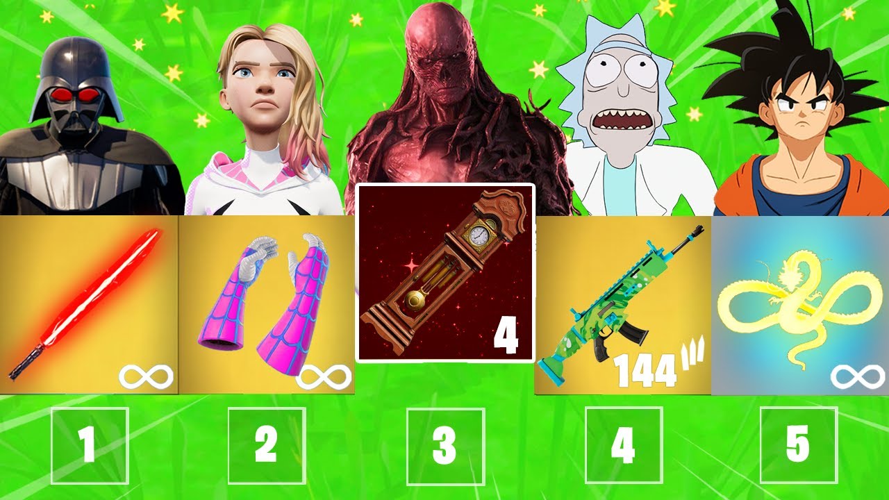 The NEW *RANDOM* COLLAB Challenge in Fortnite - YouTube