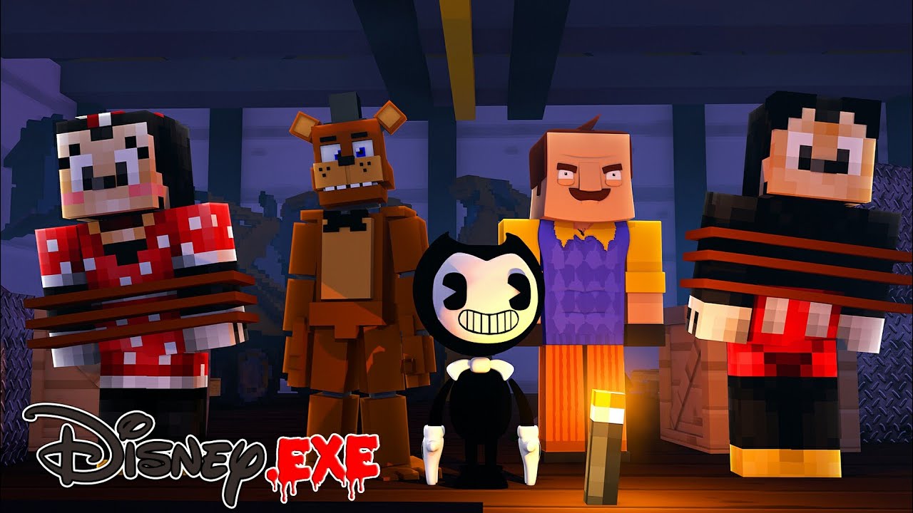 Minecraft - TURNING DISNEY EXE HOW TO ESCAPE!! - YouTube