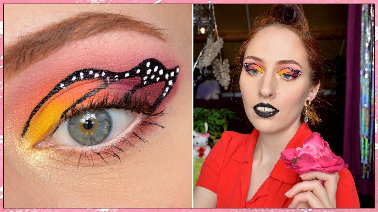 Butterfly Wings🦋 | Springtime Eye Art | Makeup Tutorial - YouTube