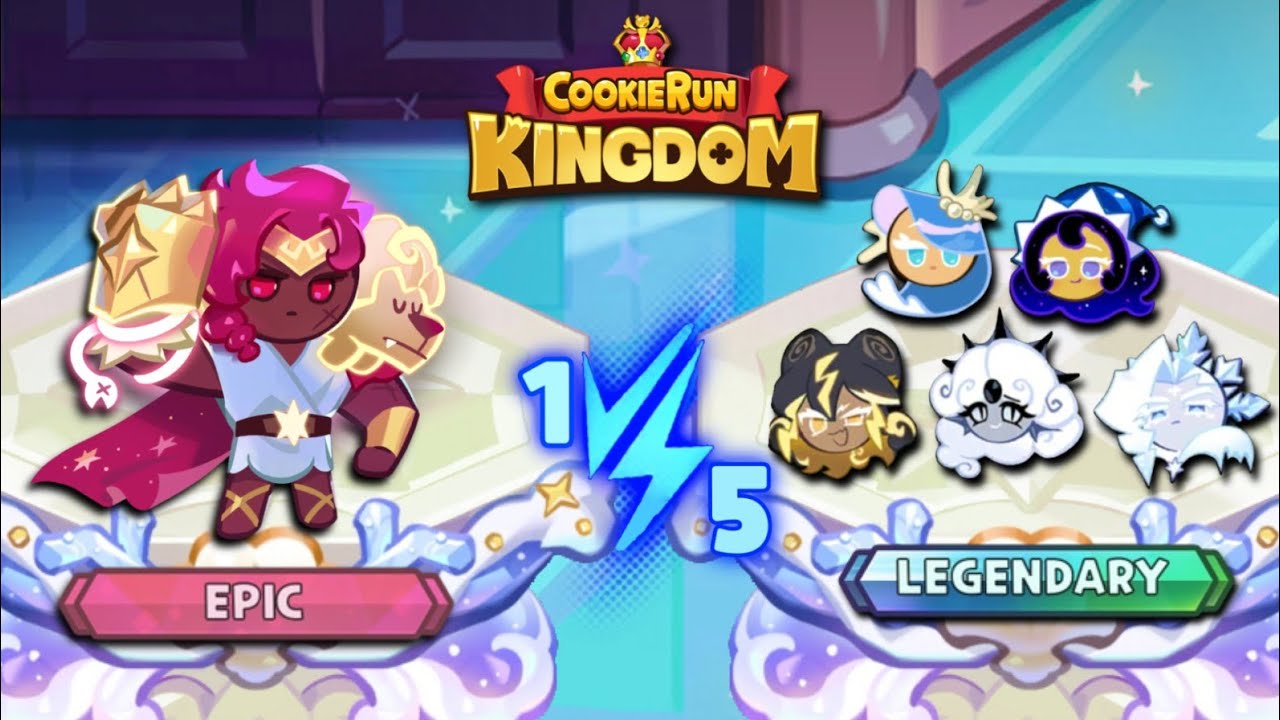 1 Strongest Epic Cookie vs 5 Legendary Cookies 💀 - YouTube