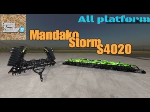 Mandako Storm S4020 / New mod for all platforms on FS22 - YouTube