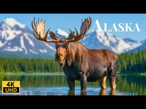 Alaska’nın Vahşi Güzelliği 4K: El değmemiş doğa, vahşi yaşam ve rahatlama filmi