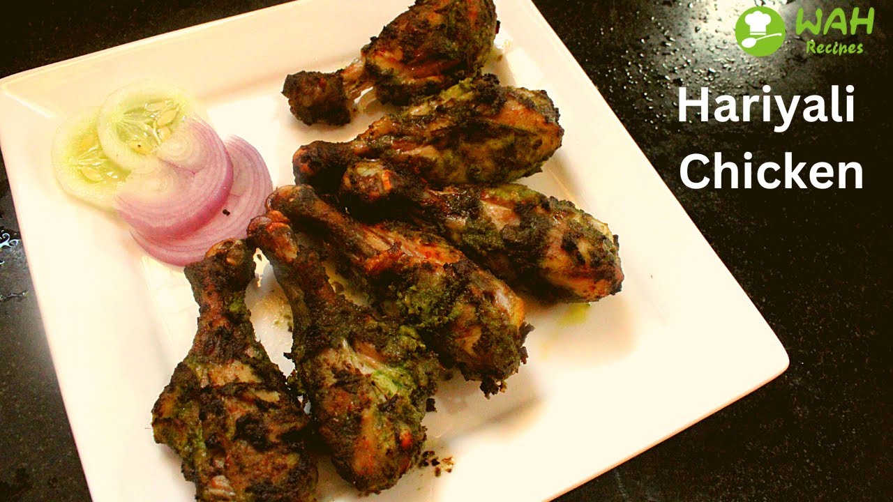 Delicious Hariyali Chicken Recipe | Authentic Green Chicken Curry - YouTube