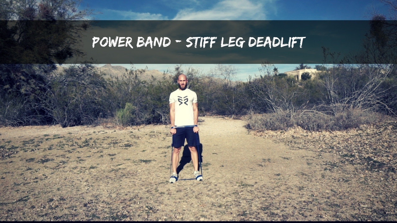 Power Band Stiff Leg Deadlift - YouTube