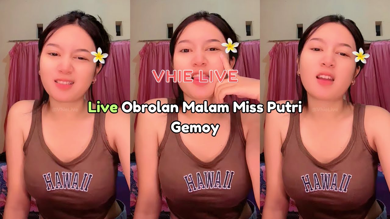 Live Obrolan Malam Miss Putri Gemoy - YouTube