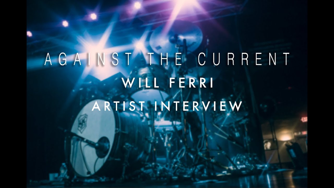 SJC Custom Drums - Will Ferri of Against the Current Interview! - YouTube