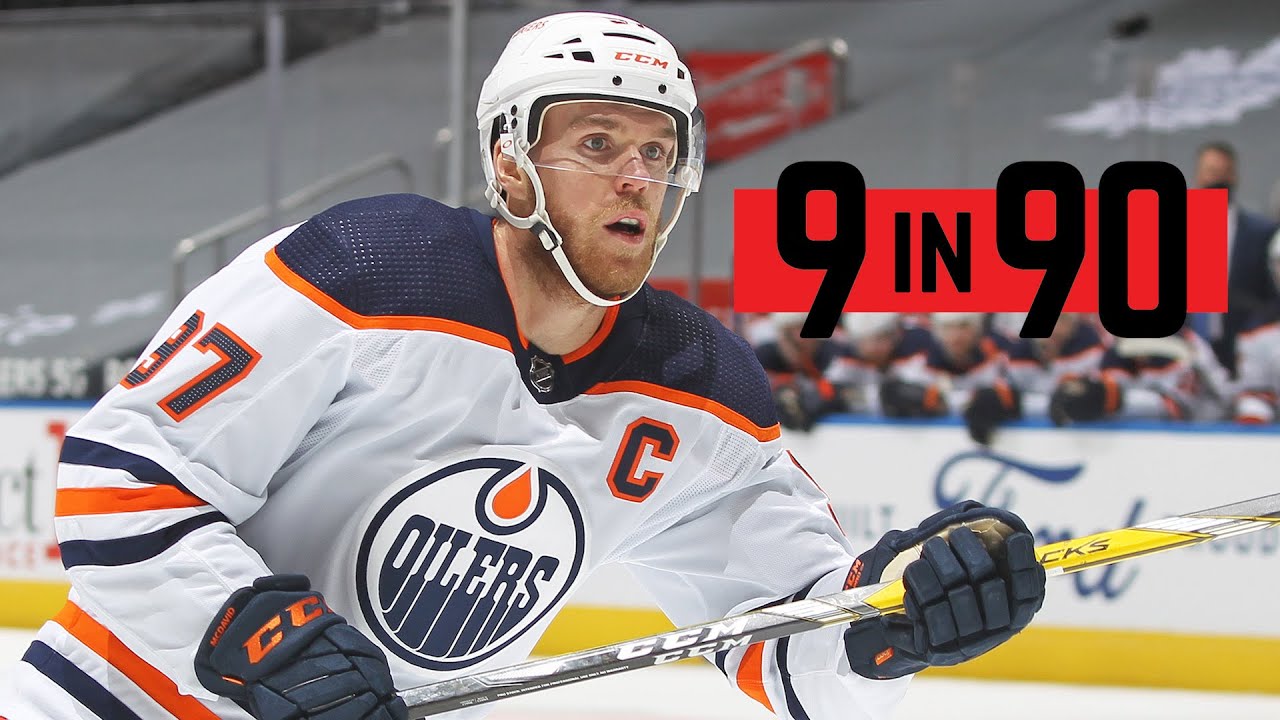 9 ridiculous Connor McDavid highlights from this season...in 90 seconds ...