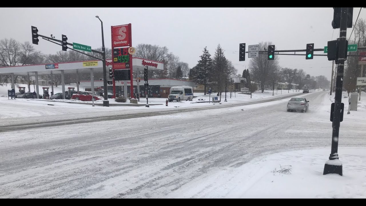 A Beautiful Day in Snowy, Minnesota. Saint Paul, Minnesota, USA HD ...