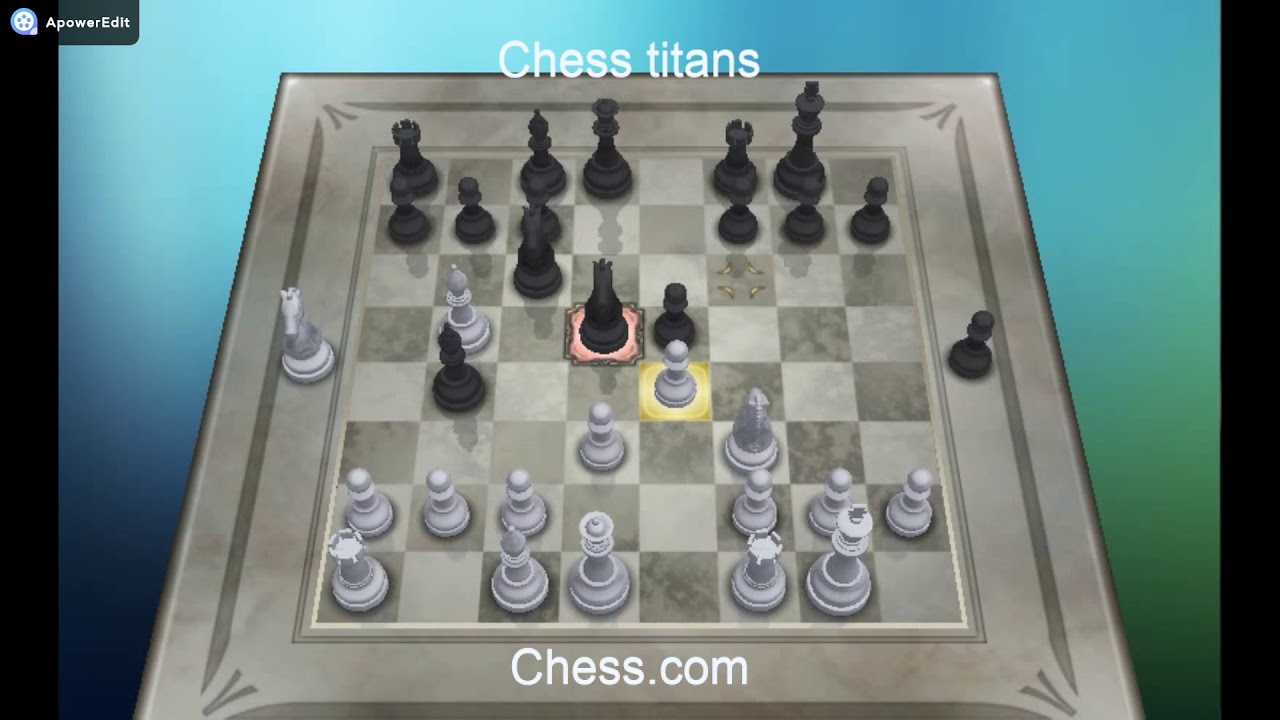 Chess.com vs. Chess titans - YouTube