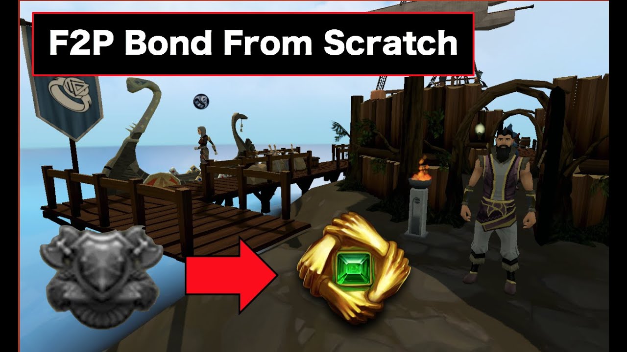 F2P Bond from Scratch Challenge! 0 GP to Bond [Runescape 3] - YouTube