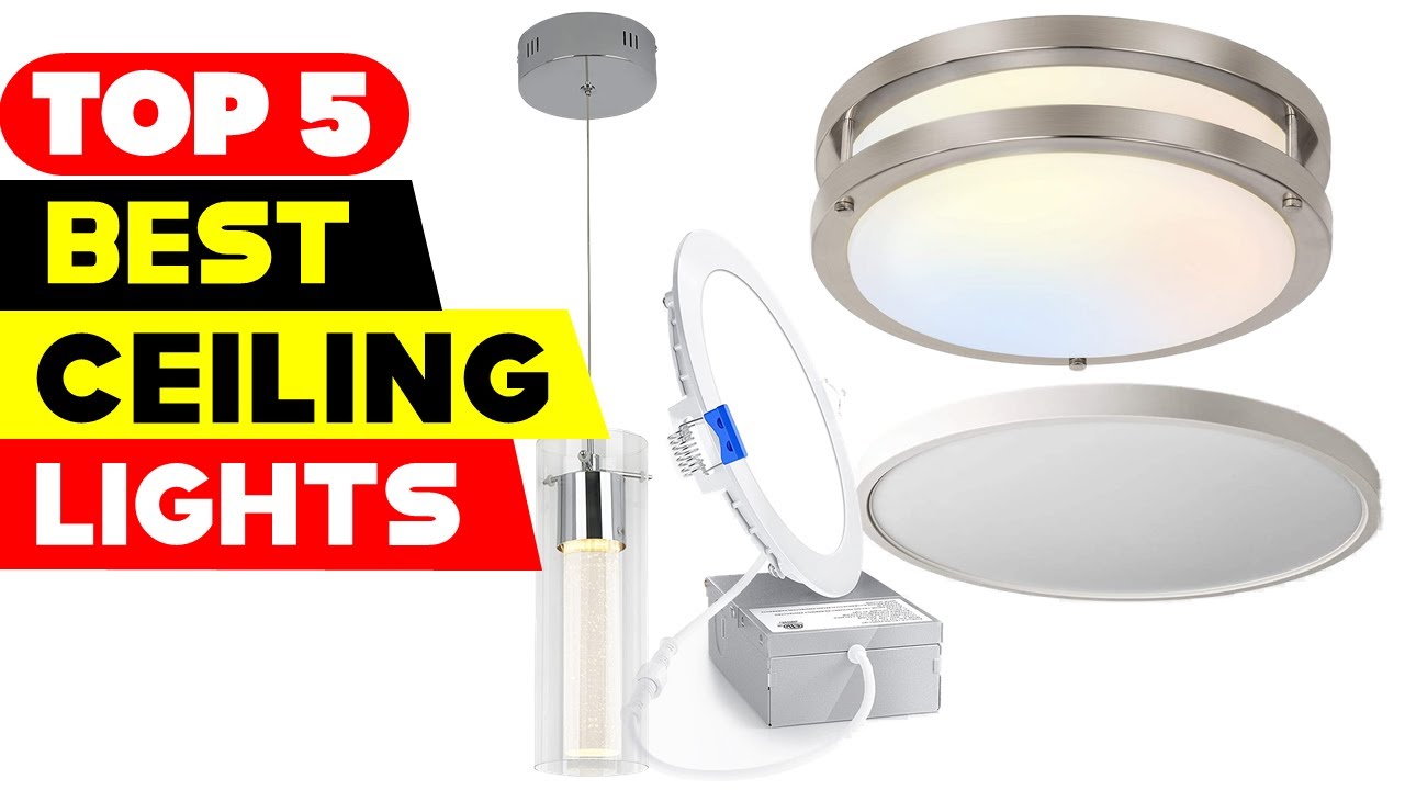 Top 5 Best LED Ceiling Lights Reviews of 2024 - YouTube