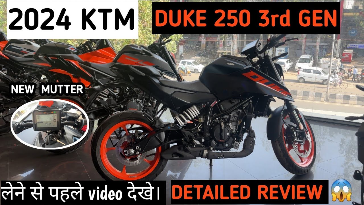 NEW UPDATES 2024 KTM DUKE 3rd GEN DETAILED REVIEW 🔥🔥 - YouTube