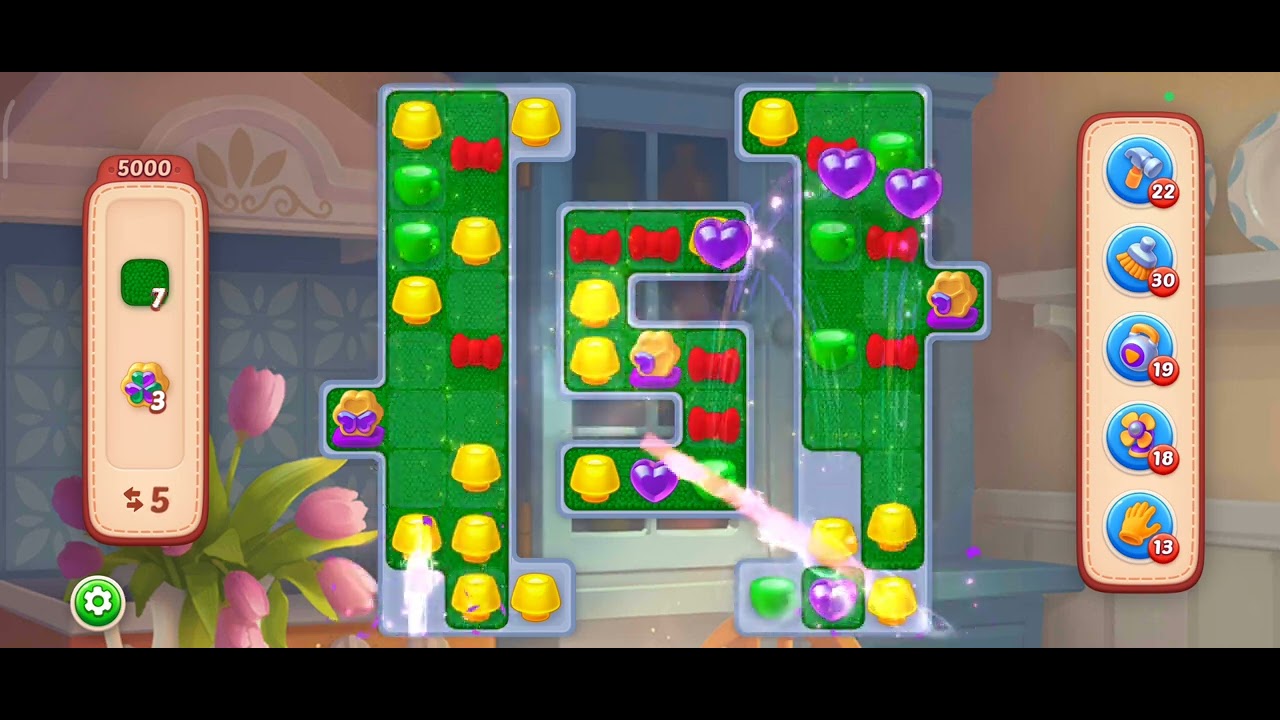 HOMESCAPES LEVEL 5000 - Super Rainbow Ball & Cat Gifts - YouTube