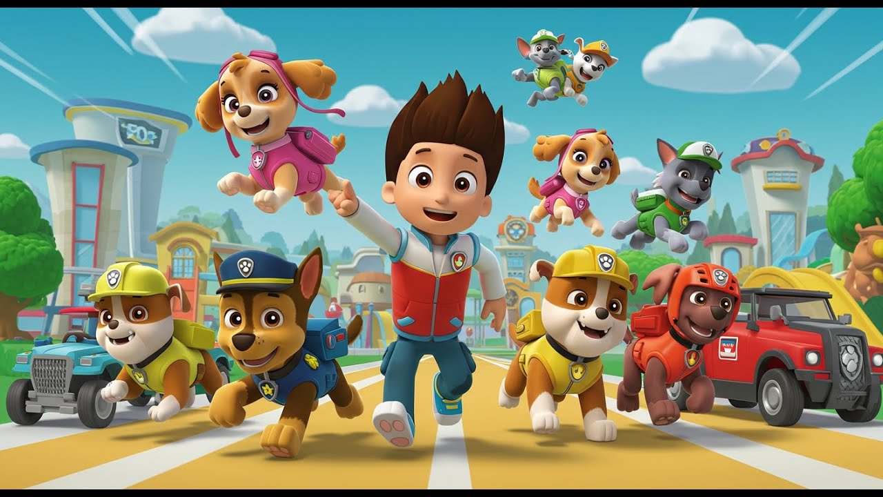 Paw Patrol Paw Patrol – Rescue Adventure for Kids 🐾🚒 - YouTube