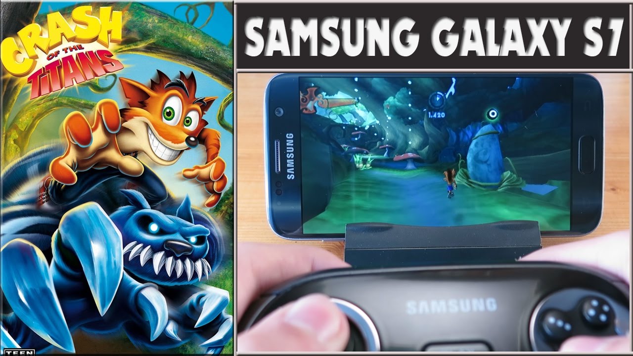 Crash of the Titans Samsung Galaxy S7 (PPSSPP PSP emulator) - YouTube