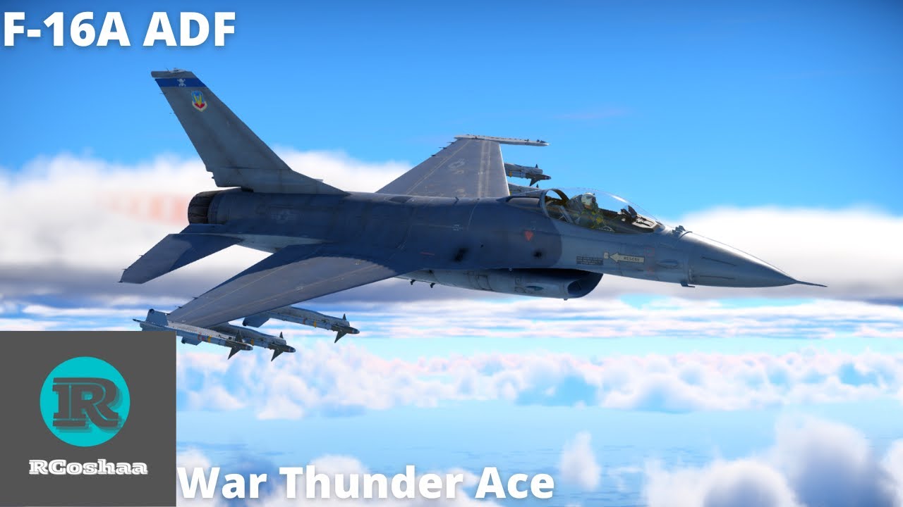 The Fighting Falcon | F-16A ADF | War Thunder - YouTube