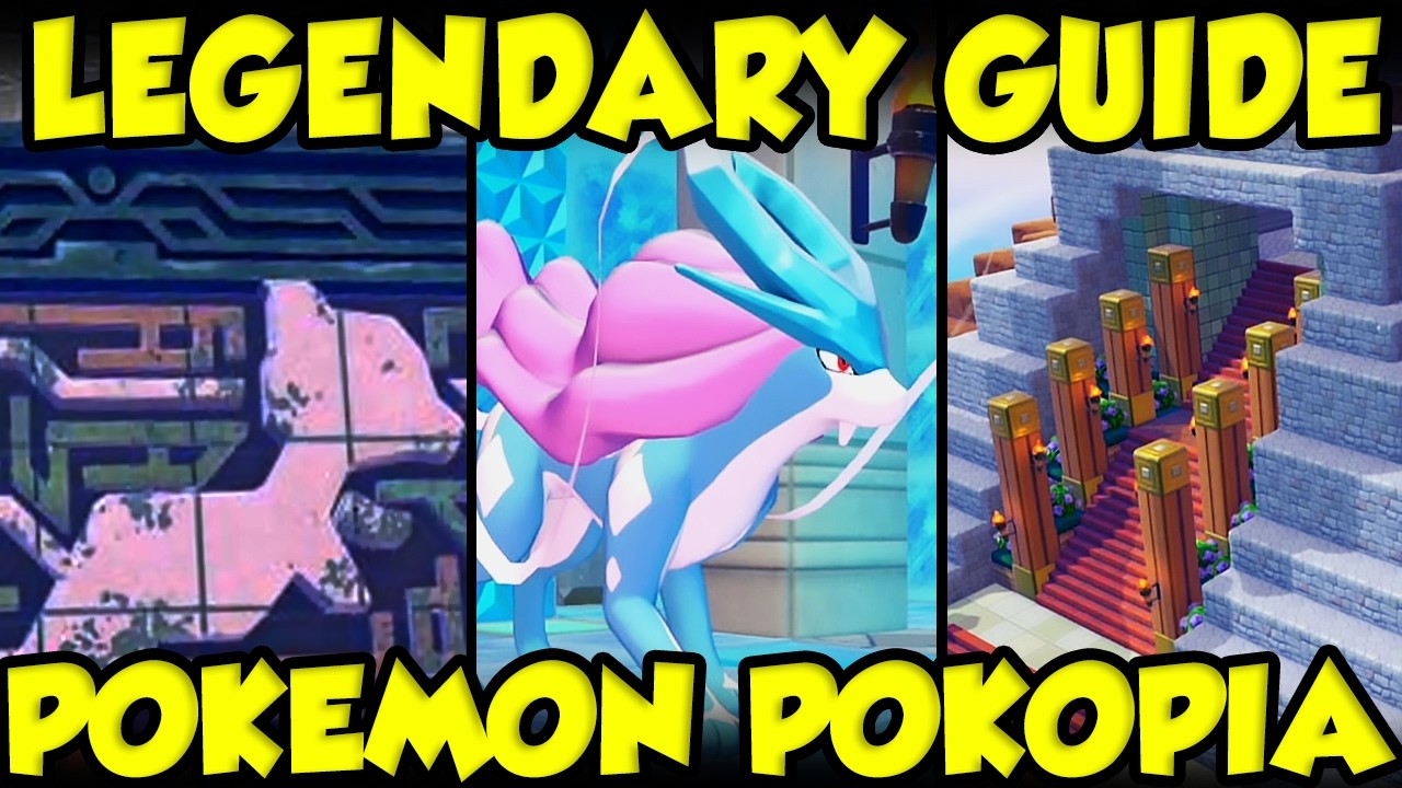 HOW TO GET EVERY LEGENDARY IN POKEMON POKOPIA! Best Pokopia Legendary ...