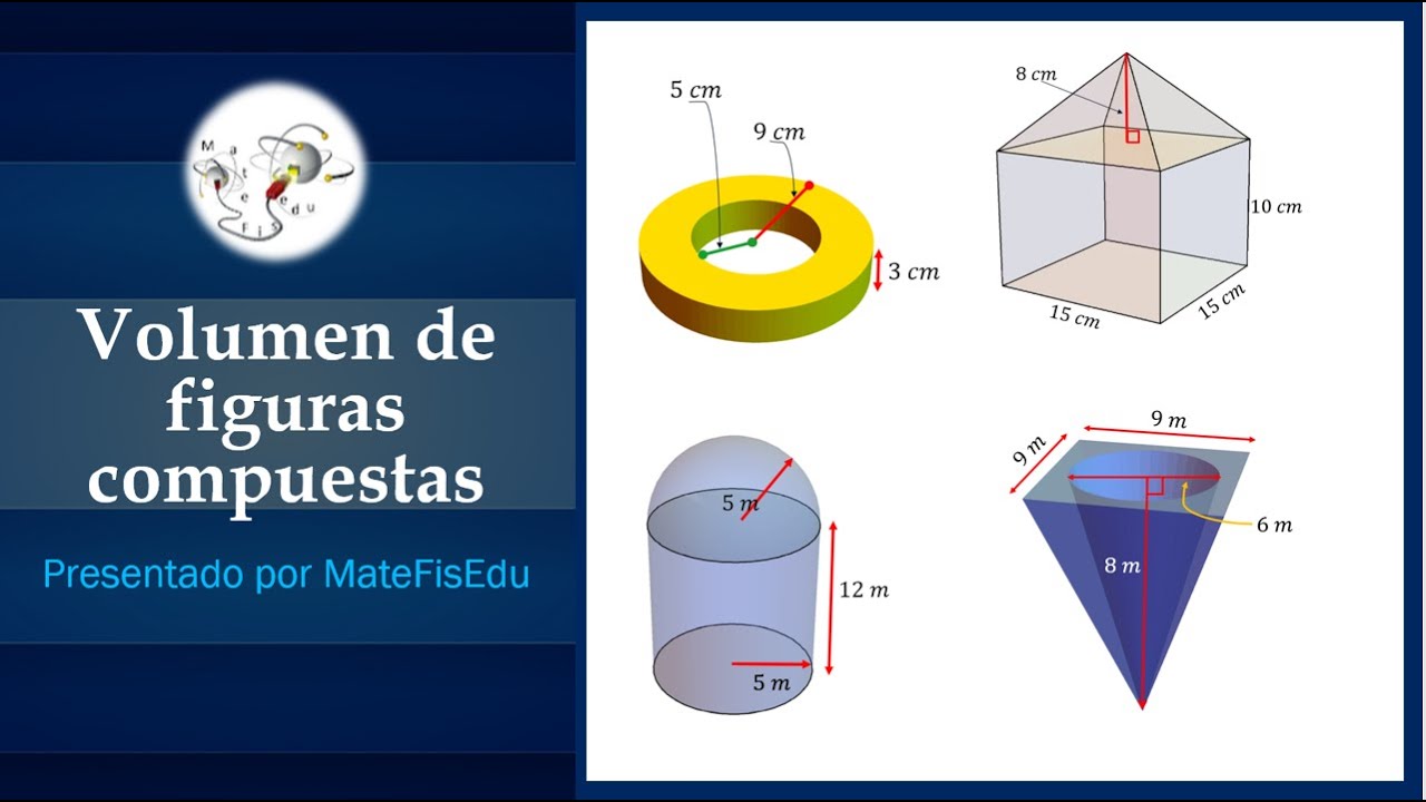 Hoja De Trabajo Sobre El Volumen De Figuras 3d