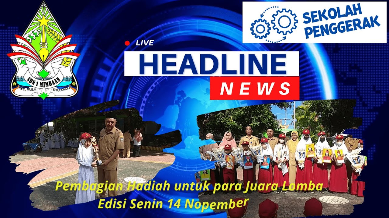 Pemberian Hadiah Lomba LITNUM & Lomba Mewarnai Hari Pahlawan 2022 - YouTube