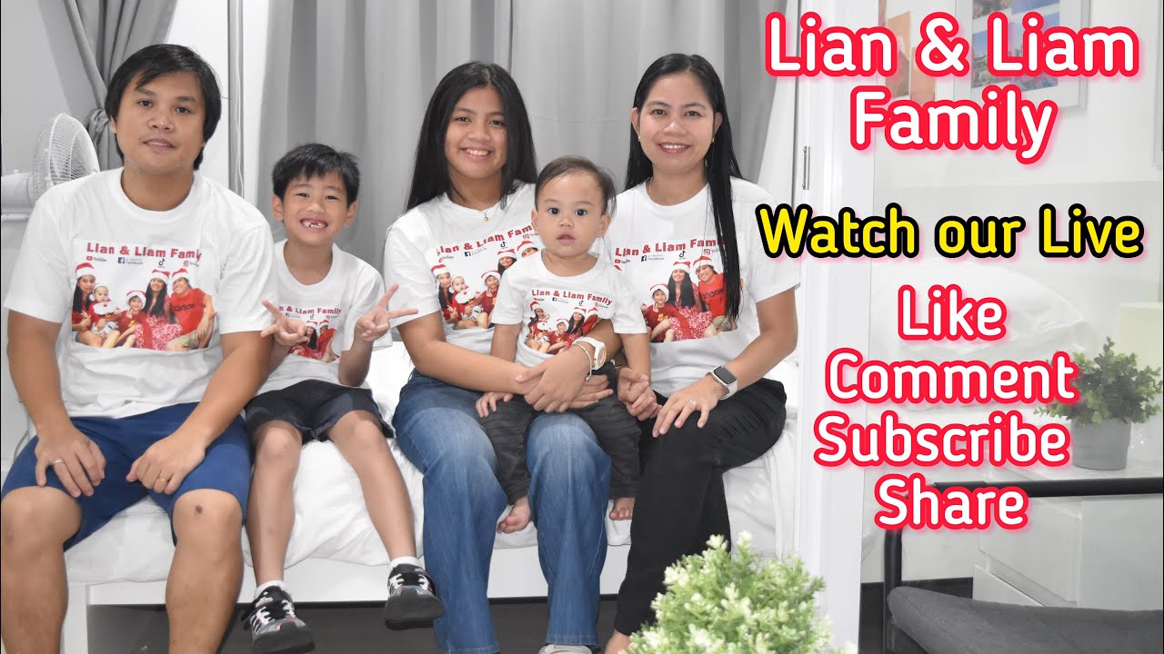 Lian & Liam Family is live!Thank you for watching! Don’t forget to like ...