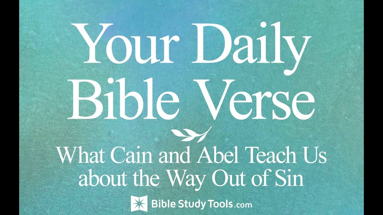 What Cain and Abel Teach Us About the Way Out of Sin - YouTube