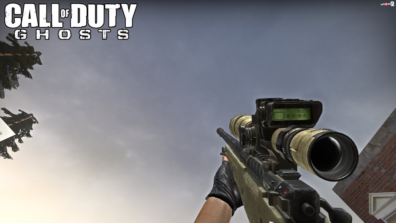 Left 4 Dead 2 L115A3 AWP Call of Duty: Ghosts (AWP Sniper Mod) - Cele ...