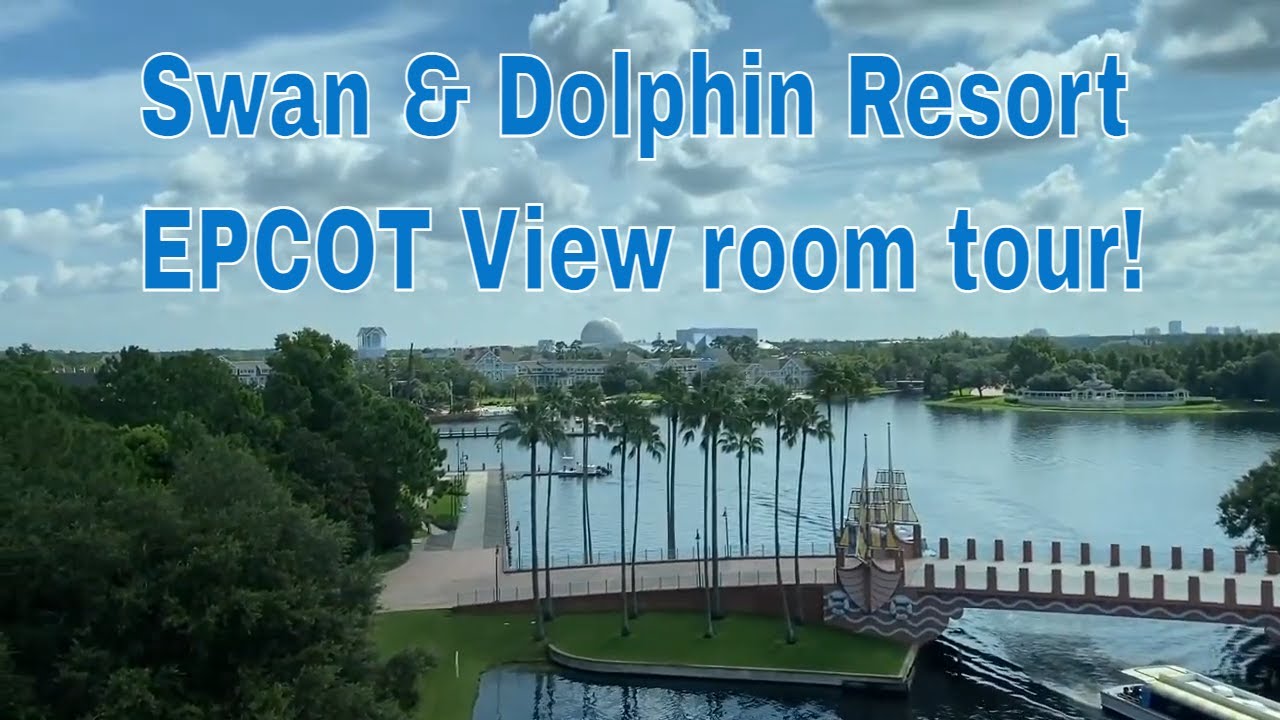 Walt Disney World Swan & Dolphin room tour - Dolphin EPCOT View room ...