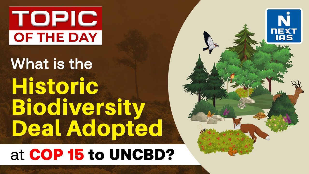 COP 15: Kunming Montreal Global Biodiversity Framework - UPSC - YouTube