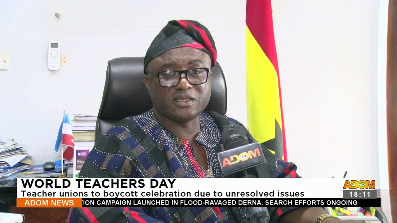 World Teachers Day: Teacher unions to boycott celebration due to ...