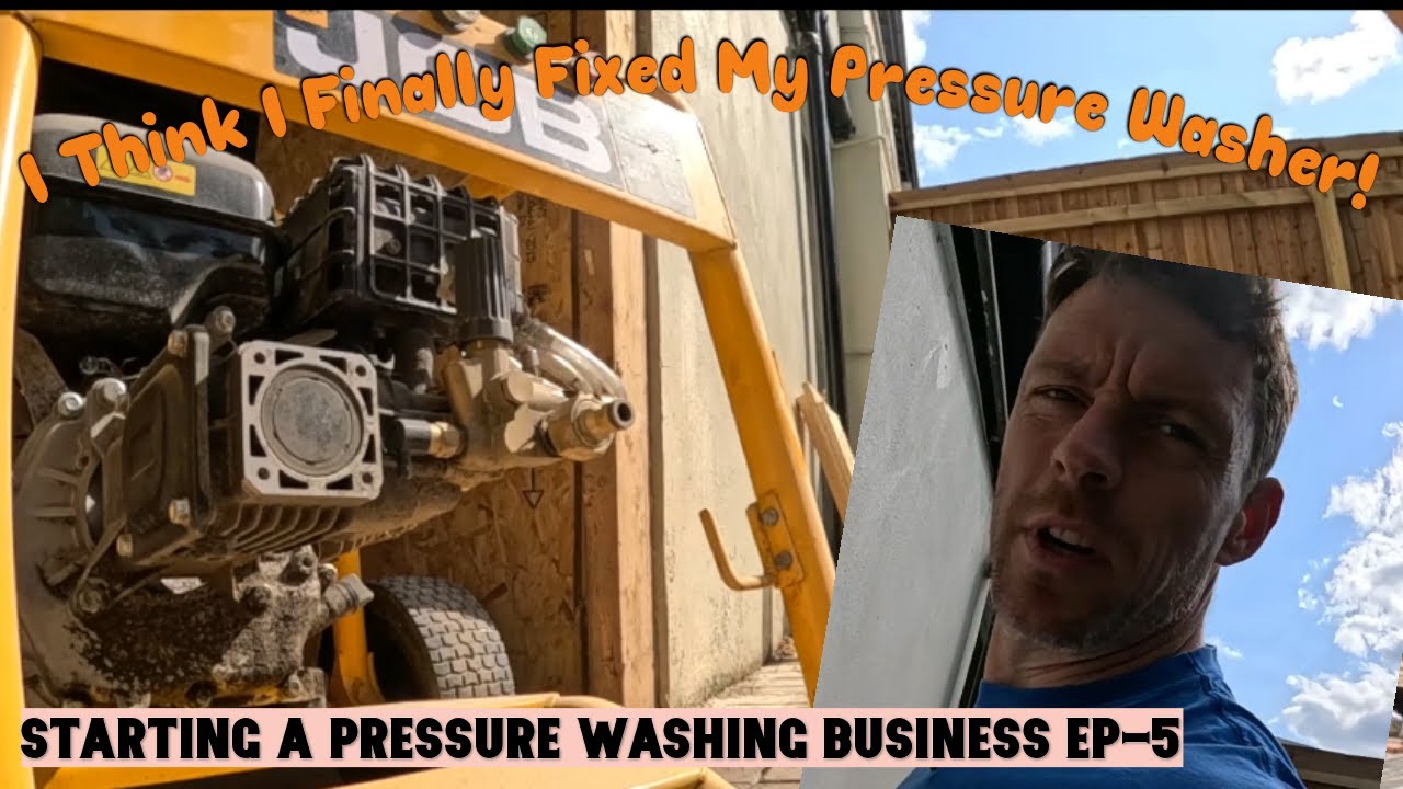 I Think I Finally Fixed My Pressure Washer! | Starting a Pressure ...