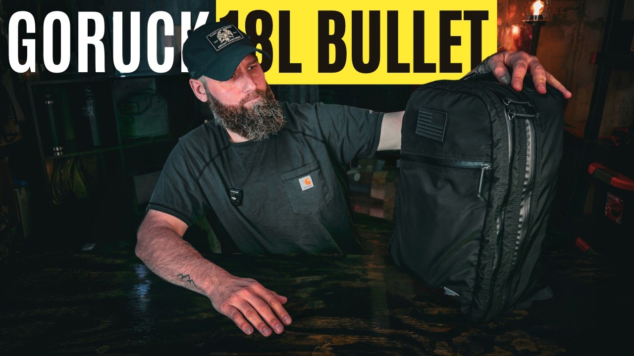 Unpacking the GORUCK 18L Double Compartment Bullet Ruck - YouTube