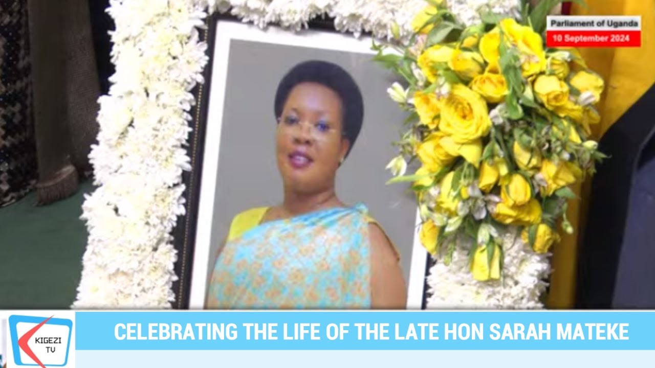Celebrating the Life of the Late Defence Minister Hon. Sarah Mateke in ...