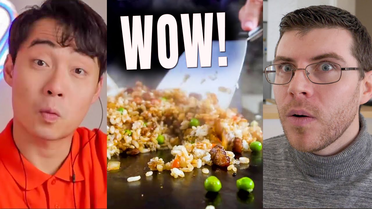 Pro Chef Reacts.. To FRIED RICE That UNCLE ROGER WON'T HATE! (Sam the ...