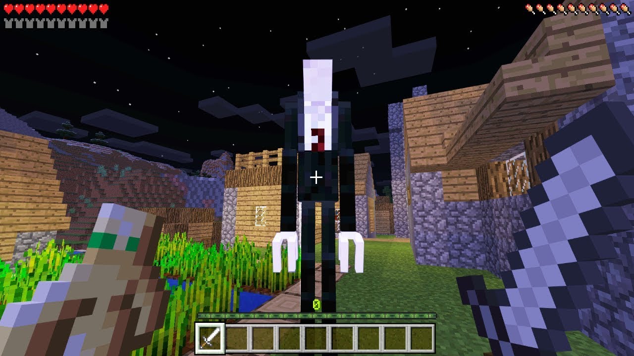 How To Summon SLENDERMAN in Minecraft Pocket Edition *DO NOT TRY THIS ...