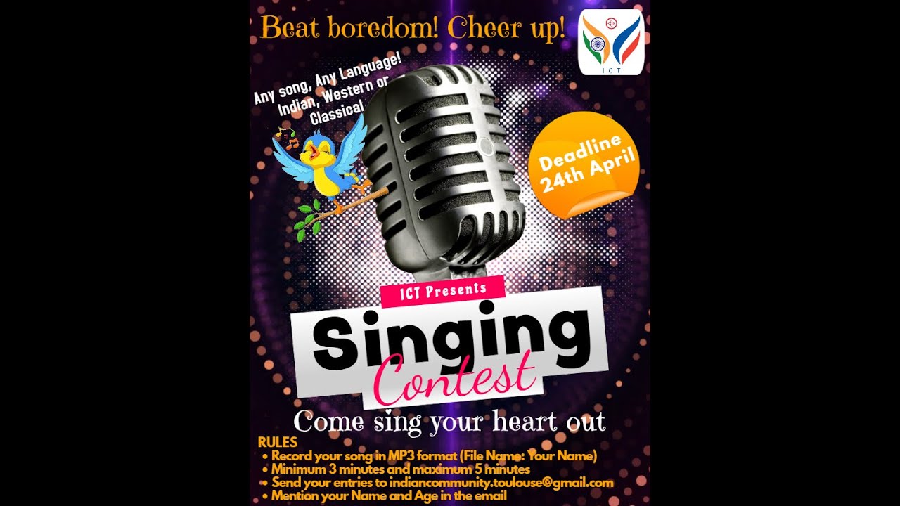 Singing Contest 2020 - Toulouse | Concours de chant | ICT - YouTube