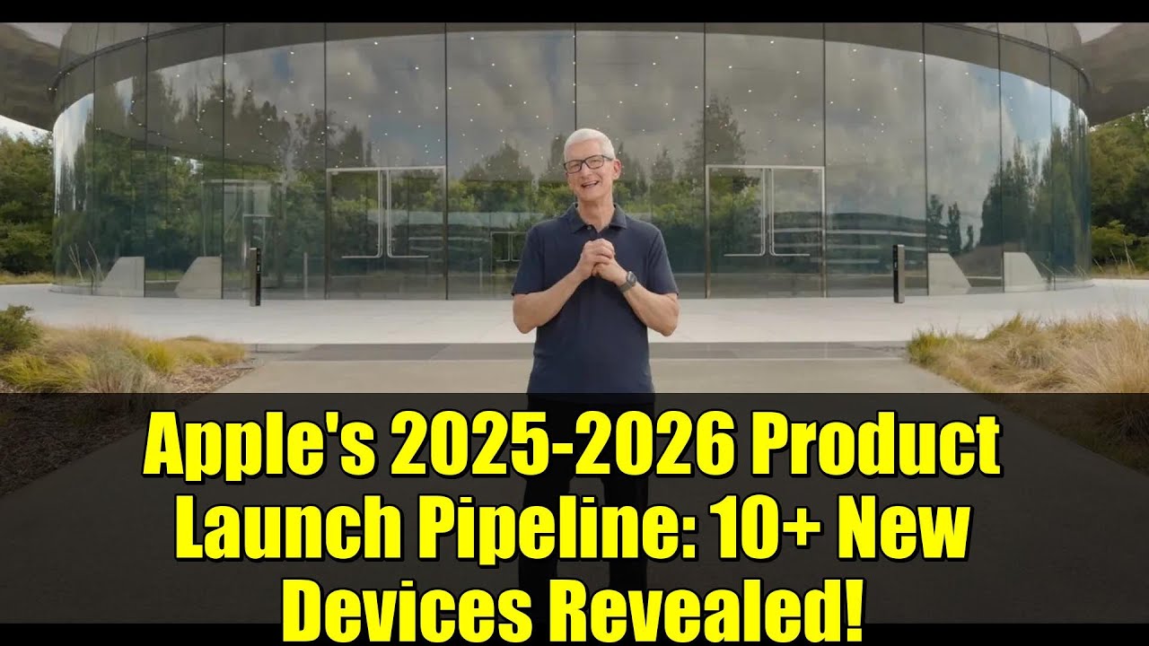 Apple's 2025-2026 Product Launch Pipeline: 10+ New Devices Revealed ...