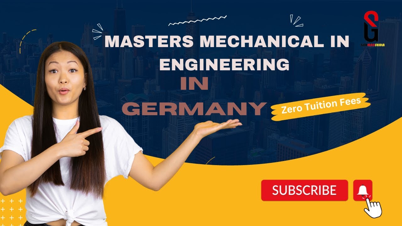 Mechanical Engineering in Germany| Masters/|Internship in Germany| 100 ...