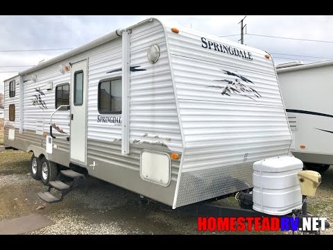 2010 SPRINGDALE 296BHSSR BUNKHOUSE TRAVEL TRAILER OHIO RV AUTO CAMPER ...