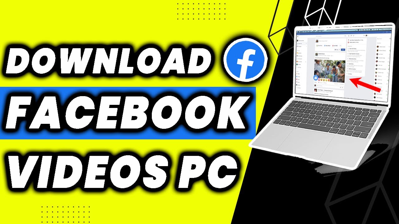 How To Download Facebook Videos On Pc (EASY METHOD) - YouTube