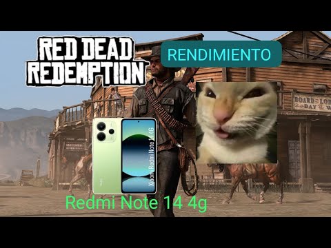 Red dead redemption Android Redmi Note 14 4g gameplay - YouTube