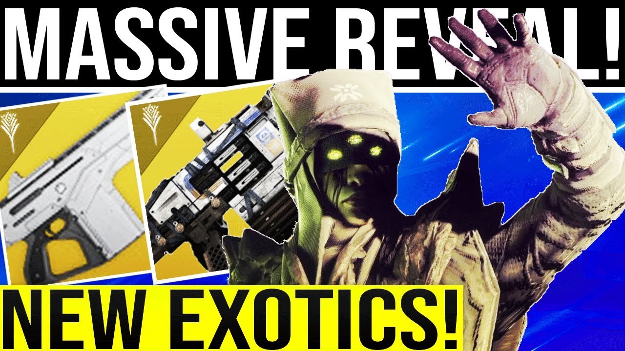 Destiny 2. NEW TRAILER & EXOTICS! Hive Castle, Void Exotic Rocket, Eris ...
