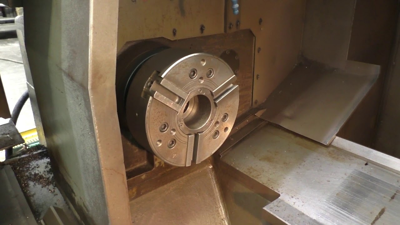 1987 Mori Seiki TL-5A Fanuc 10T CNC LATHE 12" Chuck Ez46937 - YouTube