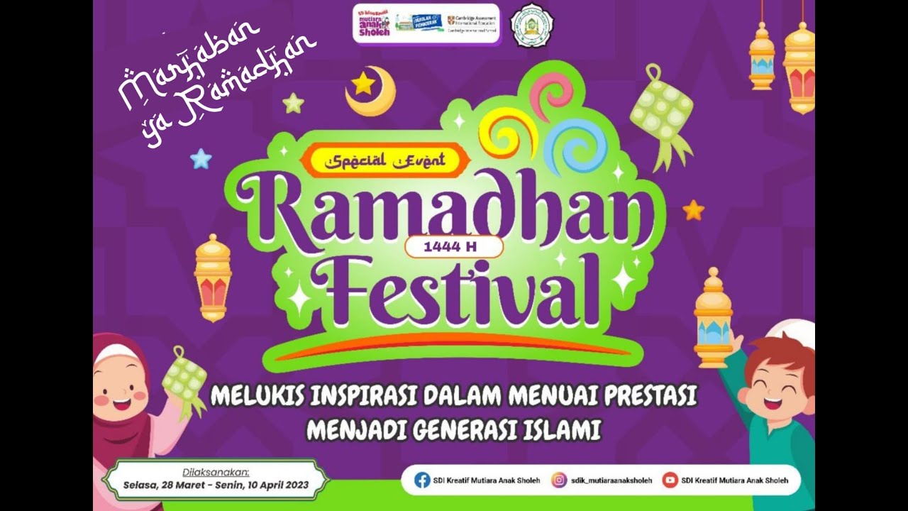 TUTORIAL LOMBA SHOLAWAT KELAS 1 - RAMADHAN FESTIVAL 2023 - SDIK MUTIARA ...