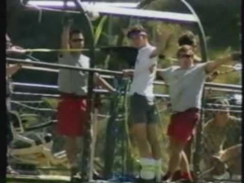 Barry Long and Brian Timmerman Wheelchair Bungee around the world - YouTube
