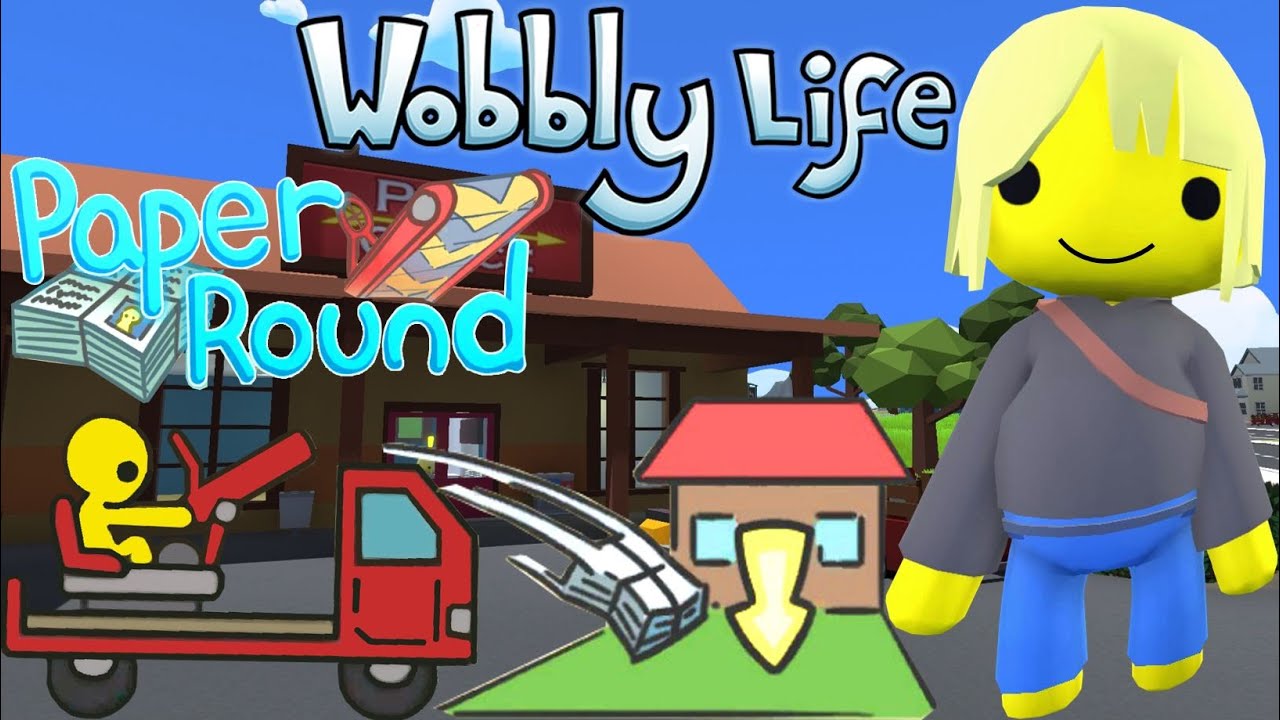 WOBBLY LIFE PAPER ROUND - YouTube