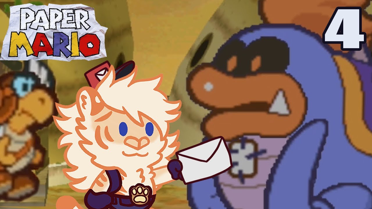 [Paper Mario] MERCH RELEASE! I'M A MAILMAN | First Playthrough - YouTube