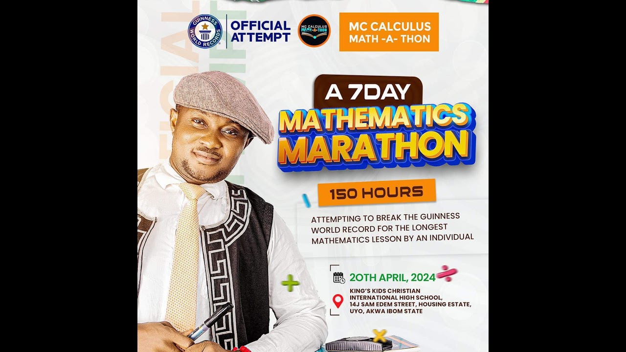 MC CALCULUS MATH-A-THON LIVE STREAMING - YouTube