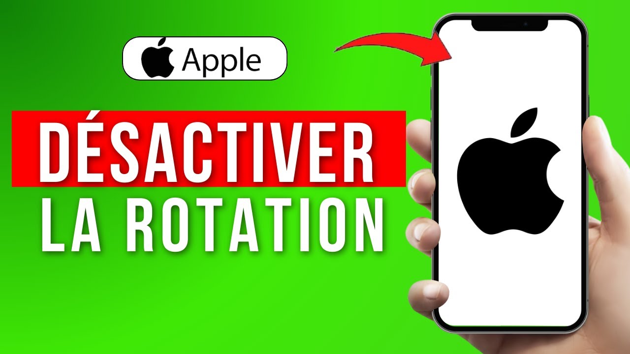 Comment Bloquer La Rotation Sur iPhone ( FACILE ) - YouTube