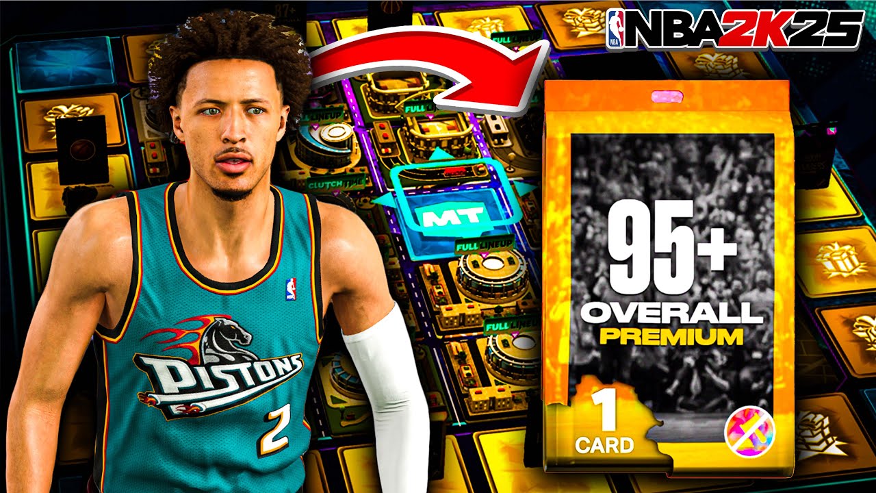 OPENING MY 95+ PREMIUM PACKS FROM BREAKOUT AND LEVEL 25! NBA2K25 MYTEAM ...